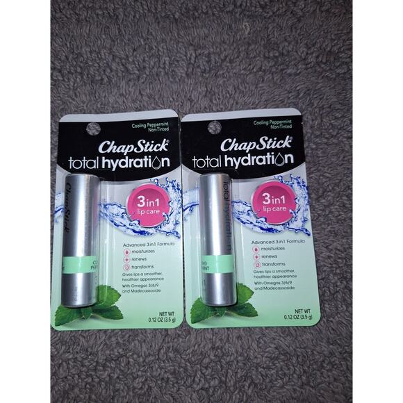 Chapstick | Makeup | 2 Pack Chapstick Total Hydration Cooling ...